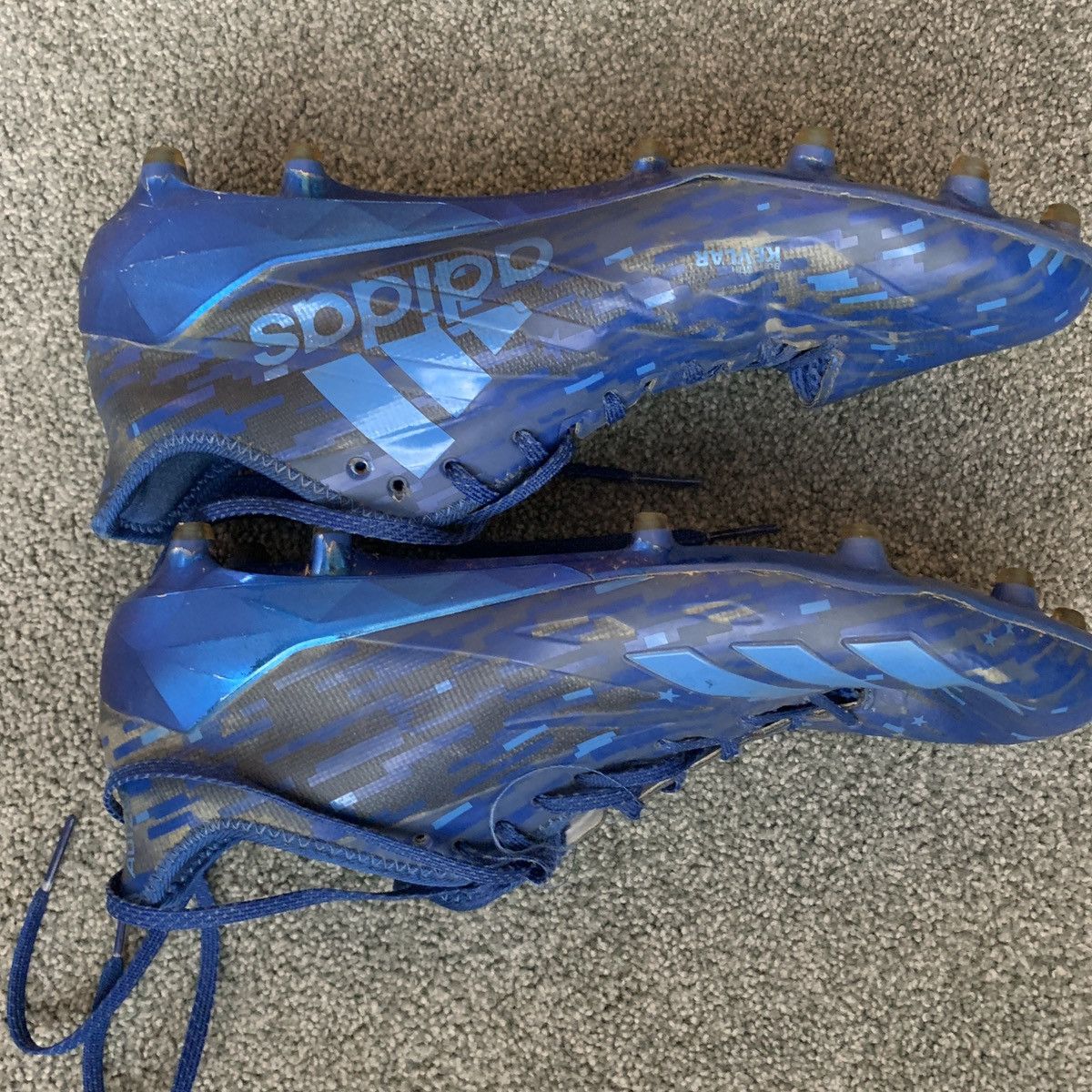 Adidas Blue adidas football cleats | Grailed