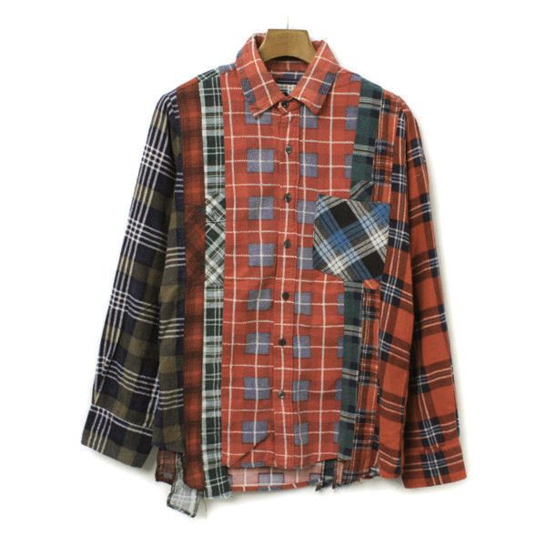 Needles Rebuild by Needles 7-Cut Flannel Shirt | Grailed