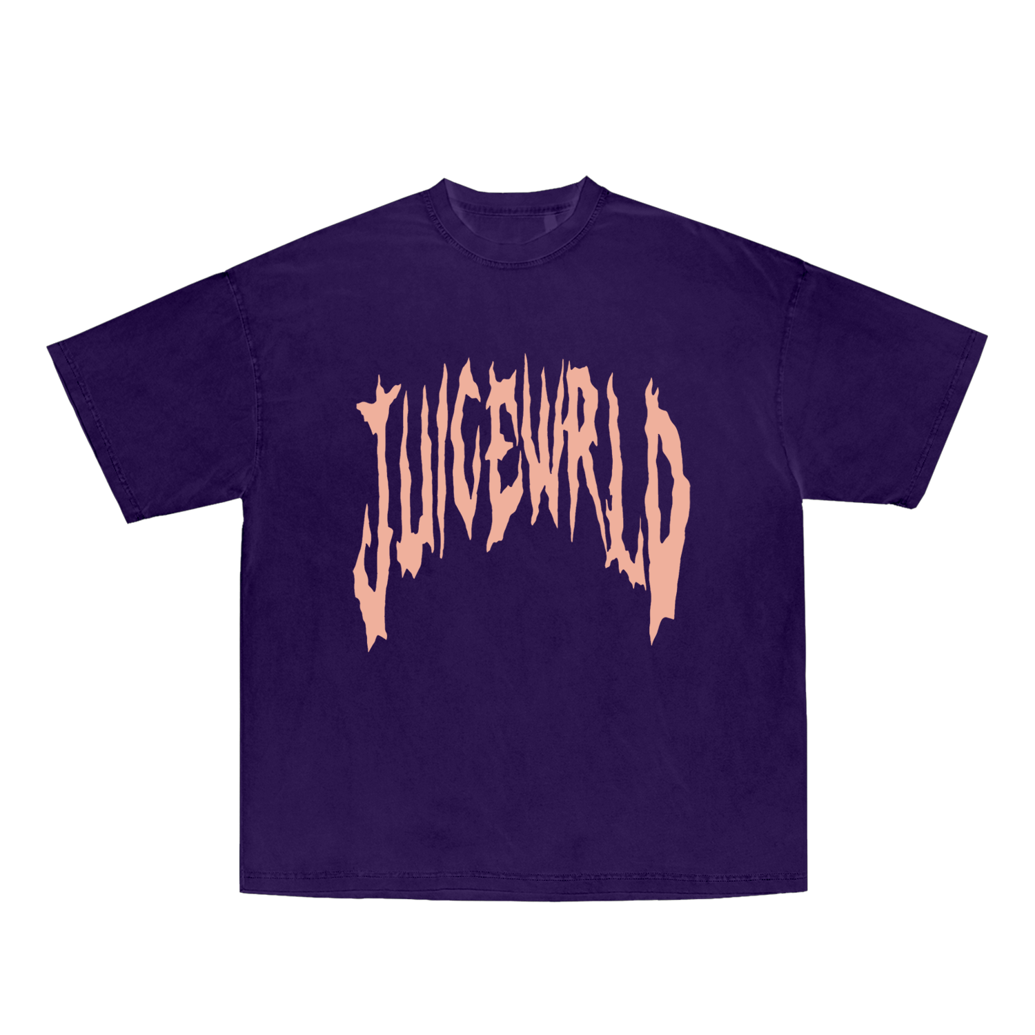 999 Club Juice WRLD T-Shirt Purple - LARGE (AUTHENTIC MERCH) | Grailed