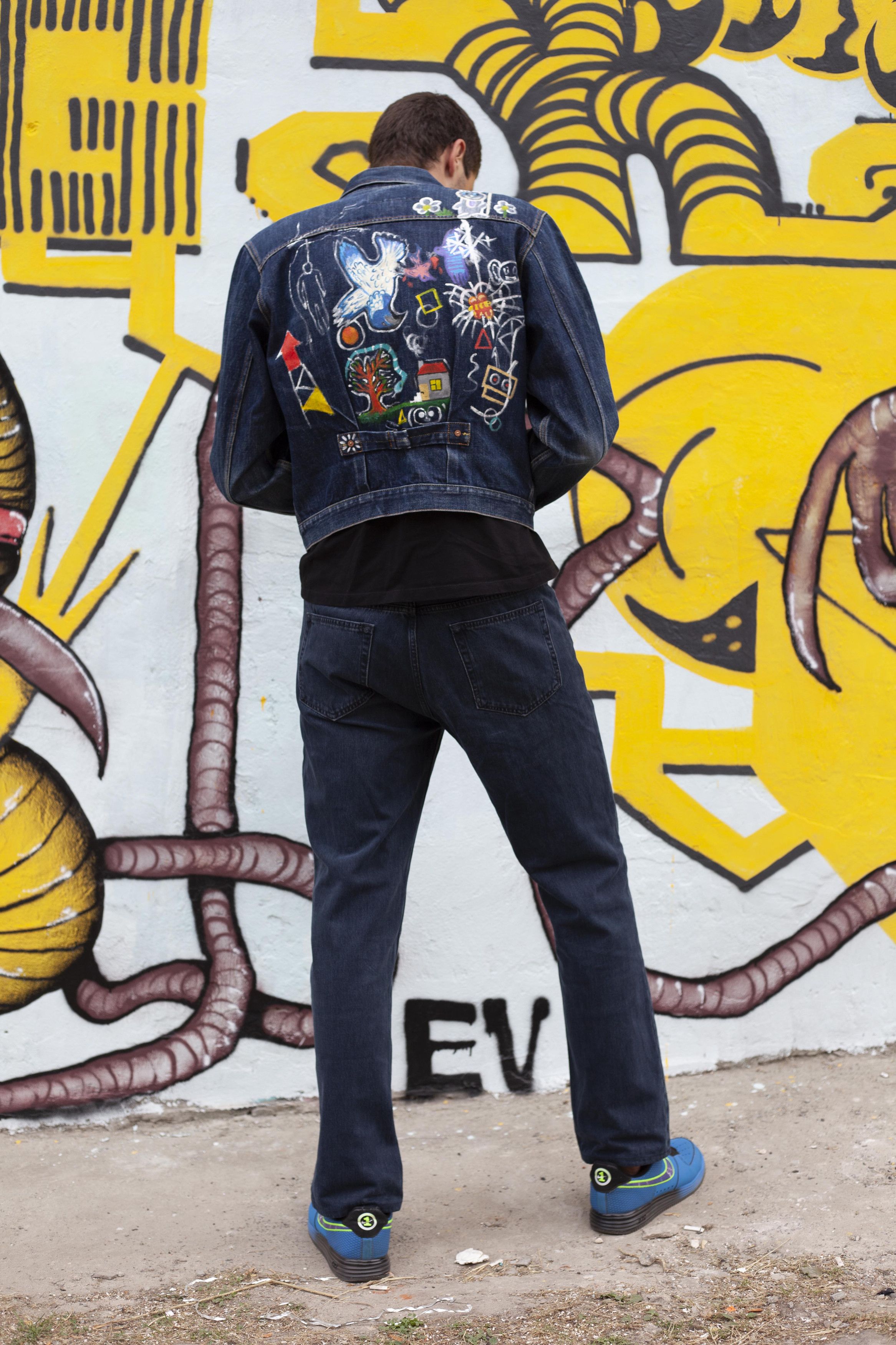 Evisu × Vintage Rare Evisu Custom Made Japan Made Denim Jacket | Grailed