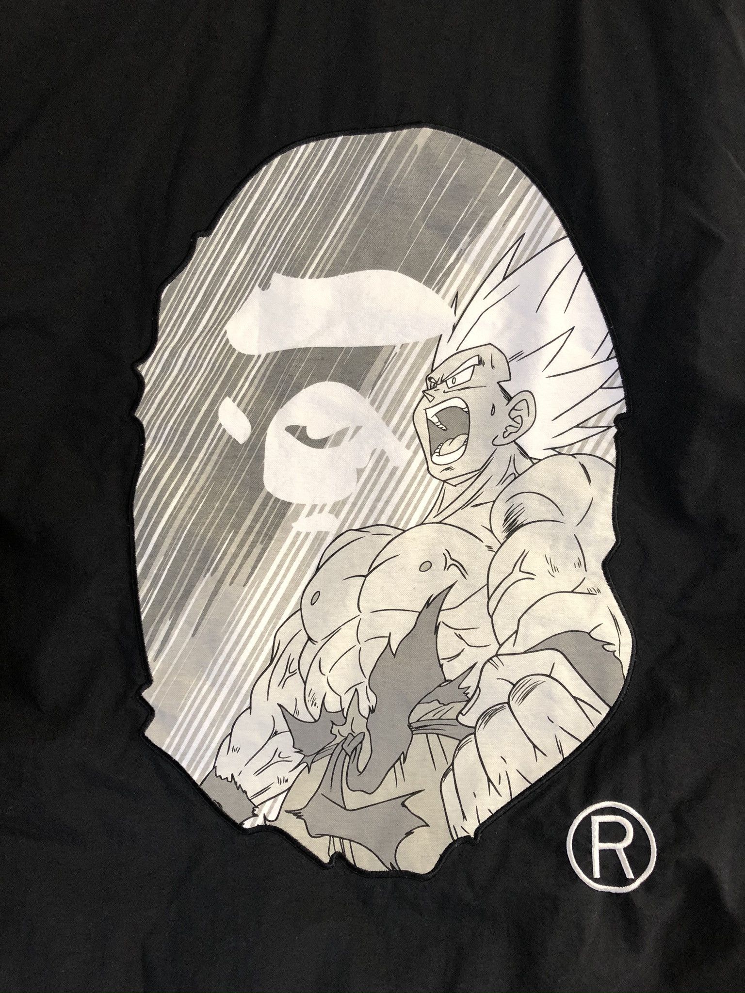 Bape Bape / DBZ Super Saiyan Goku Coaches Jacket | Grailed