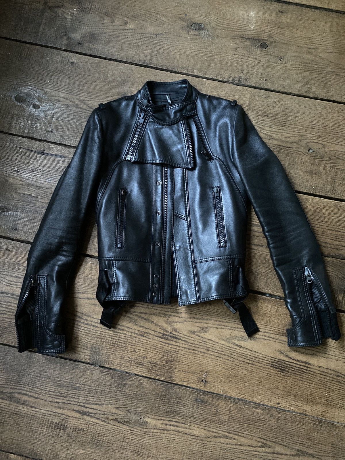 Dior Dior Homme Hedi Slimane Runway AW07 Aviator Leather Jacket | Grailed