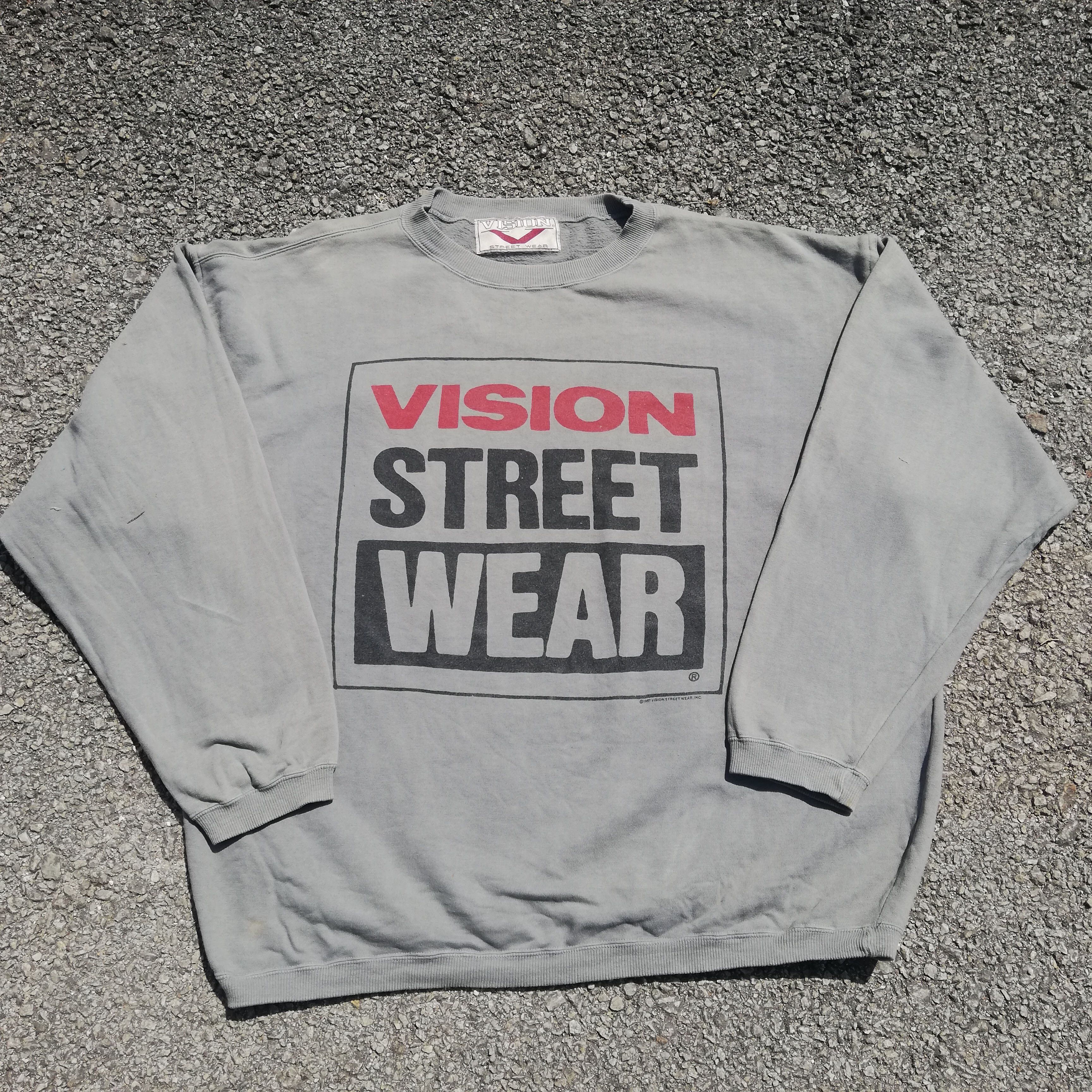 Vintage Vintage 1987 Vision Street Wear Sweatshirt | Grailed Vintage Vintage 1987 Vision Street Wear Sweatshirt | Grailed