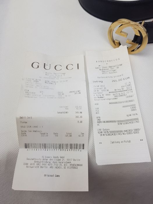 Gucci Gucci belt 90 85 80 with receipt !! | Grailed