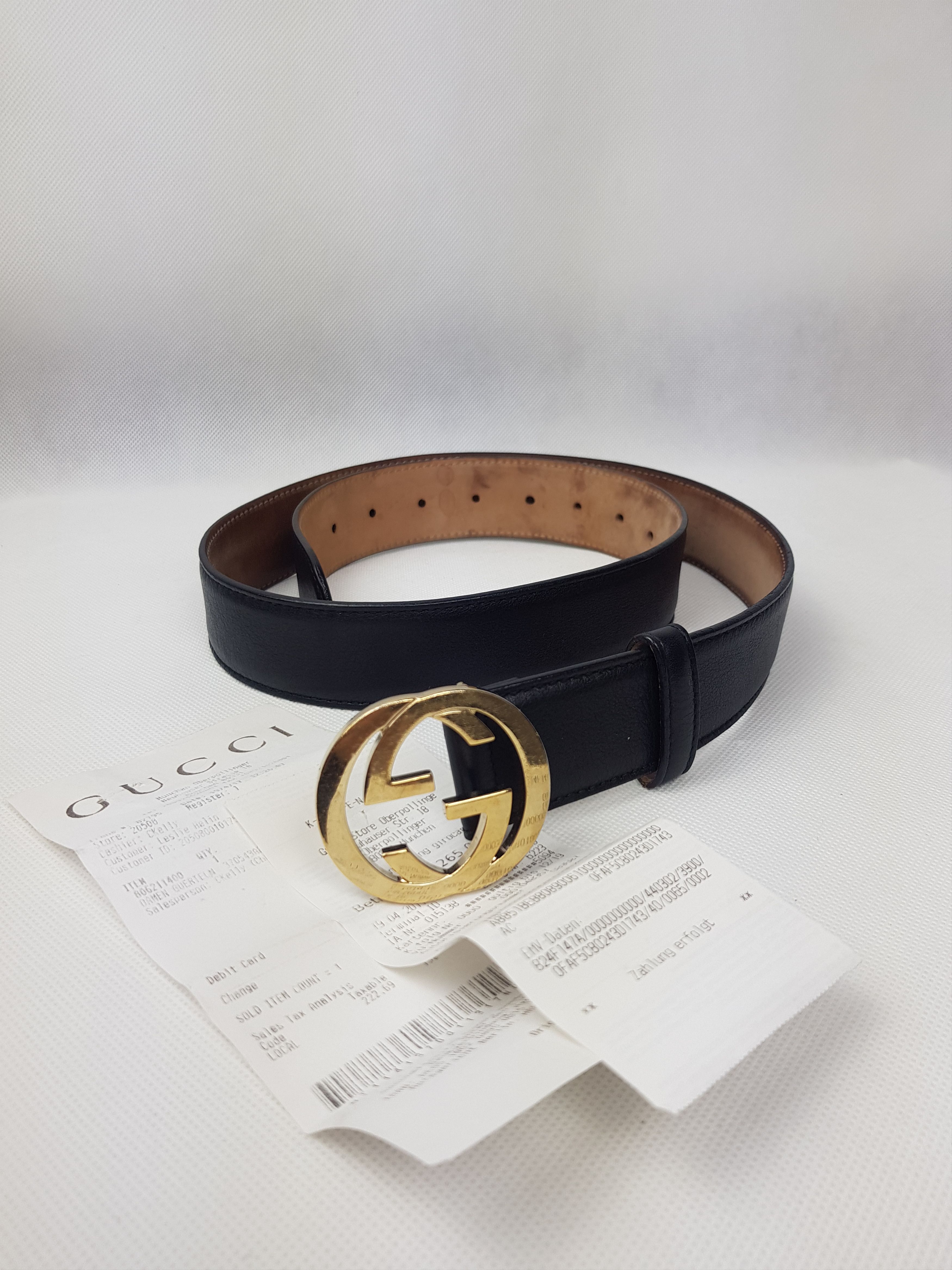 Gucci Gucci belt 90 85 80 with receipt !! | Grailed