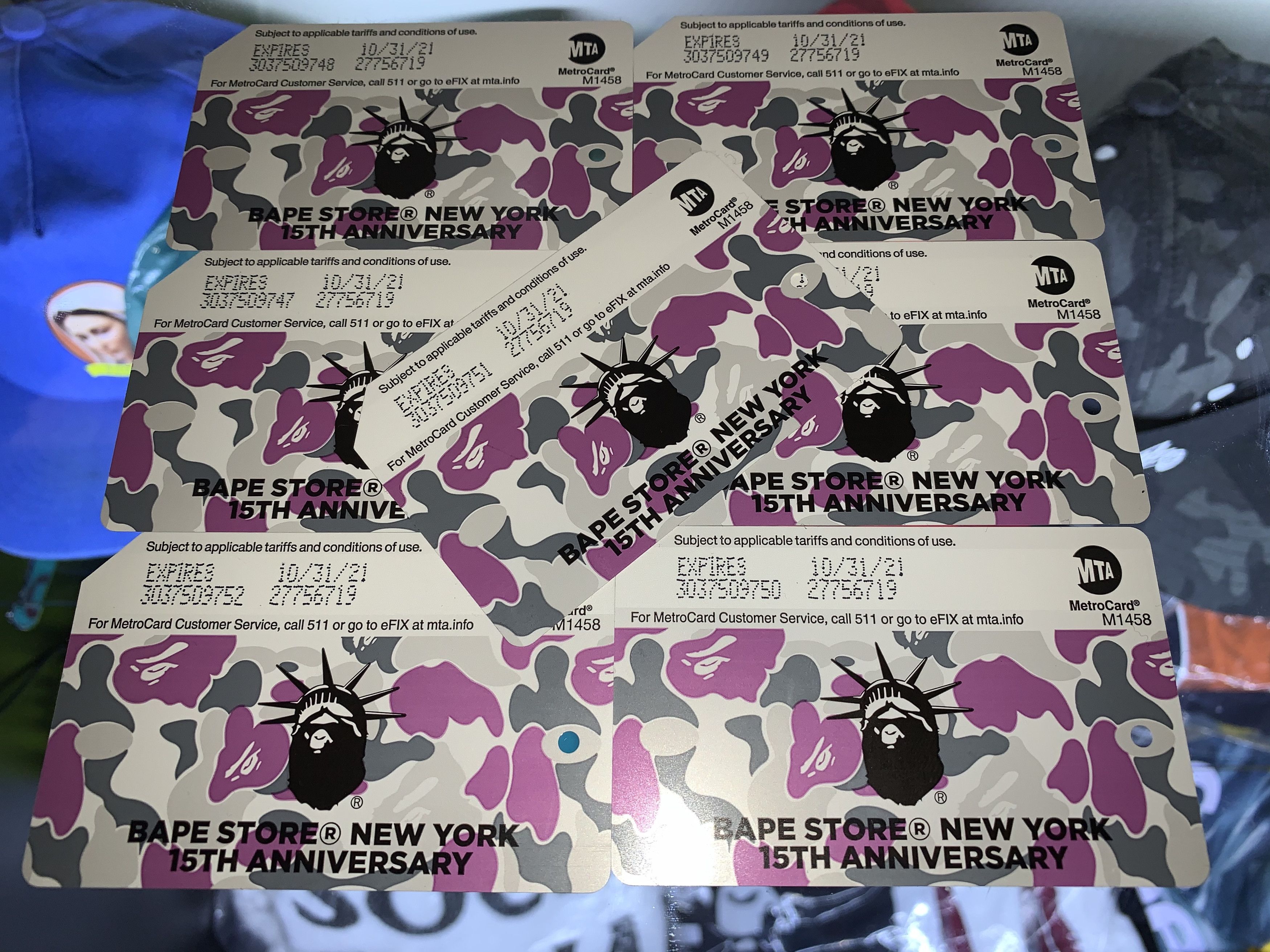 Bape Bape Metro Card | Grailed