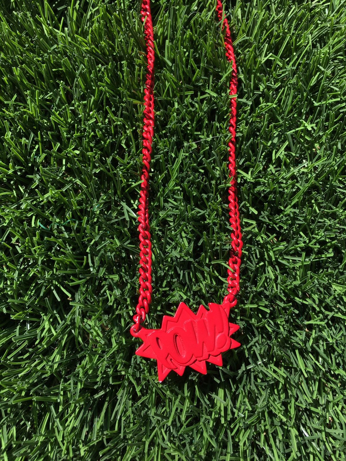 Ambush Design Red POW Chain | Grailed