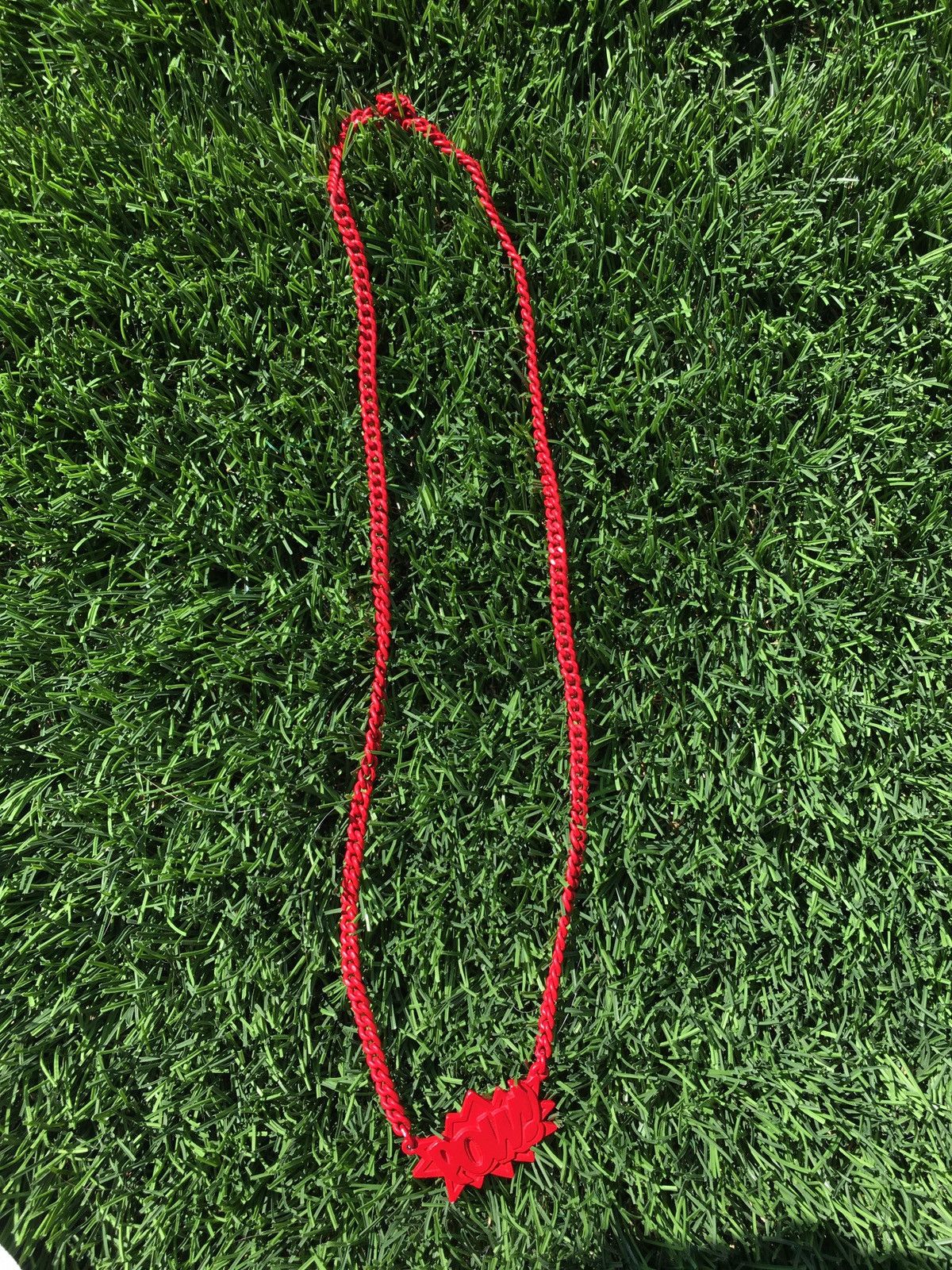 Ambush Design Red POW Chain | Grailed