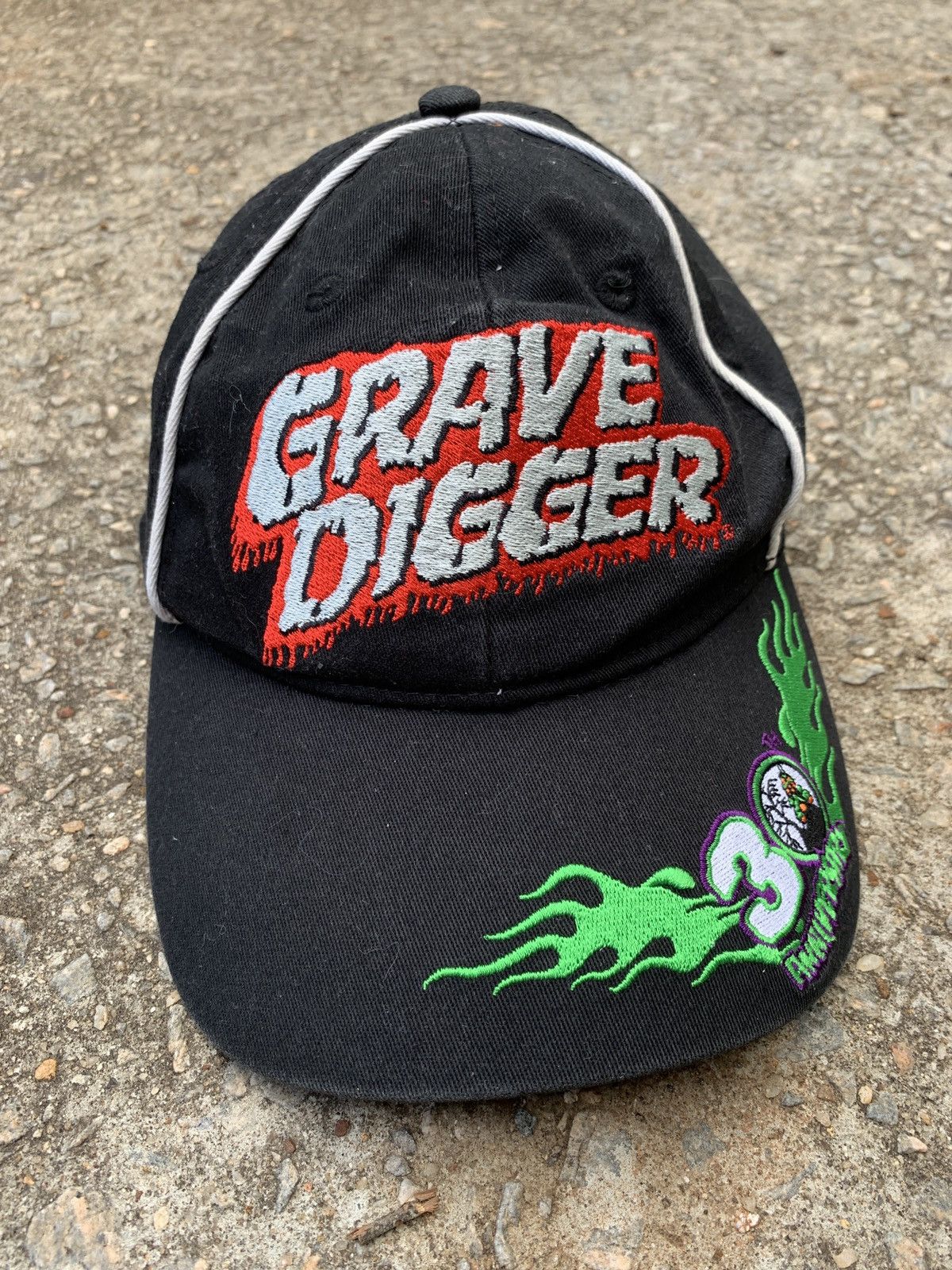 Rare × Streetwear × Vintage Grave Digger Monster Jam Hat | Grailed