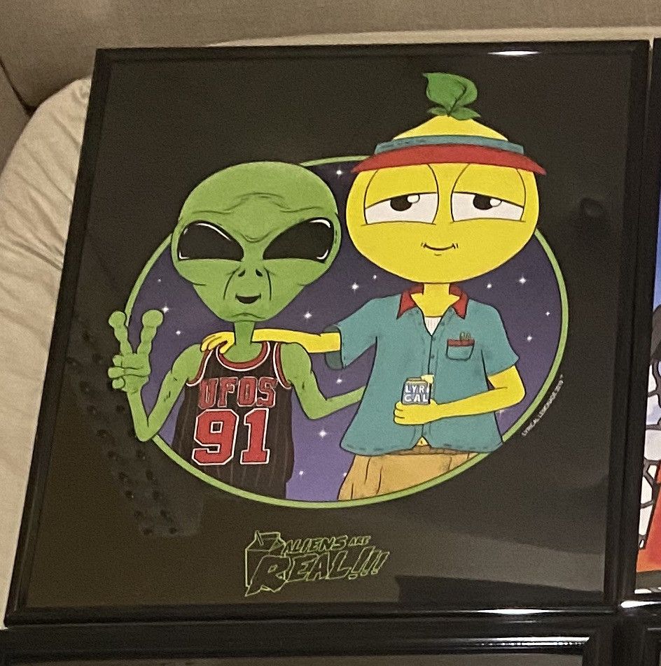 Lyrical Lemonade Lyrical Lemonade Alien Poster | Grailed