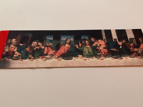 Supreme SUPREME FW12 LAST SUPPER BOX LOGO STICKER USED | Grailed