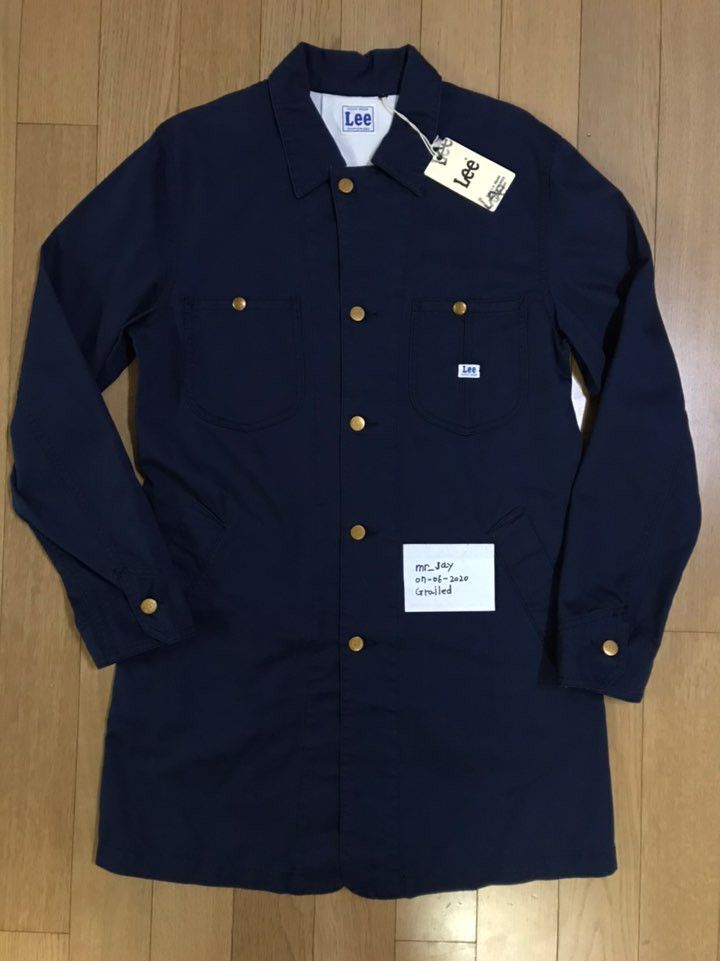 Lee Lee Japan Shop Coat Navy | Grailed