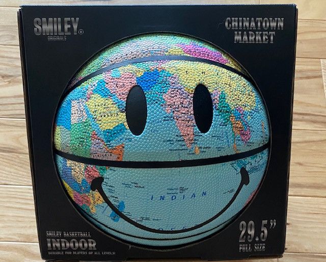 Market Chinatown Market Smiley Globe Basketball | Grailed