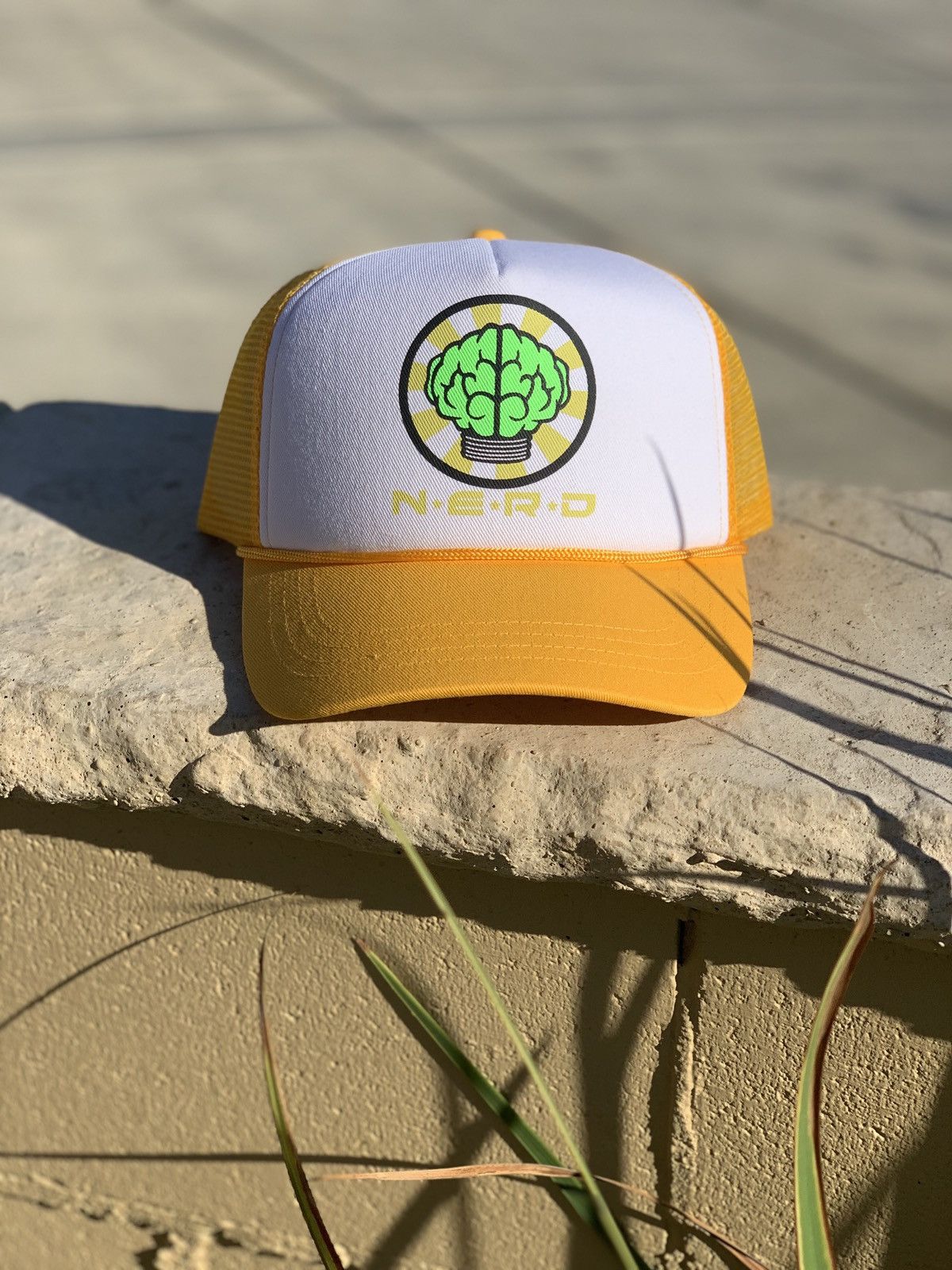 Vintage Brand New N.E.R.D Nerd Pharrell Williams Snapback Hat | Grailed