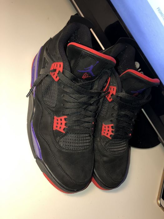 Nike Air Jordan 4 Retro NRG Raptors Drake Signature | Grailed