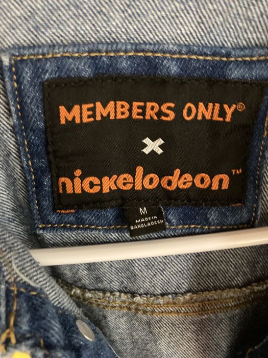 Members Only Members Only x Nickelodeon Collab Spongebob | Grailed