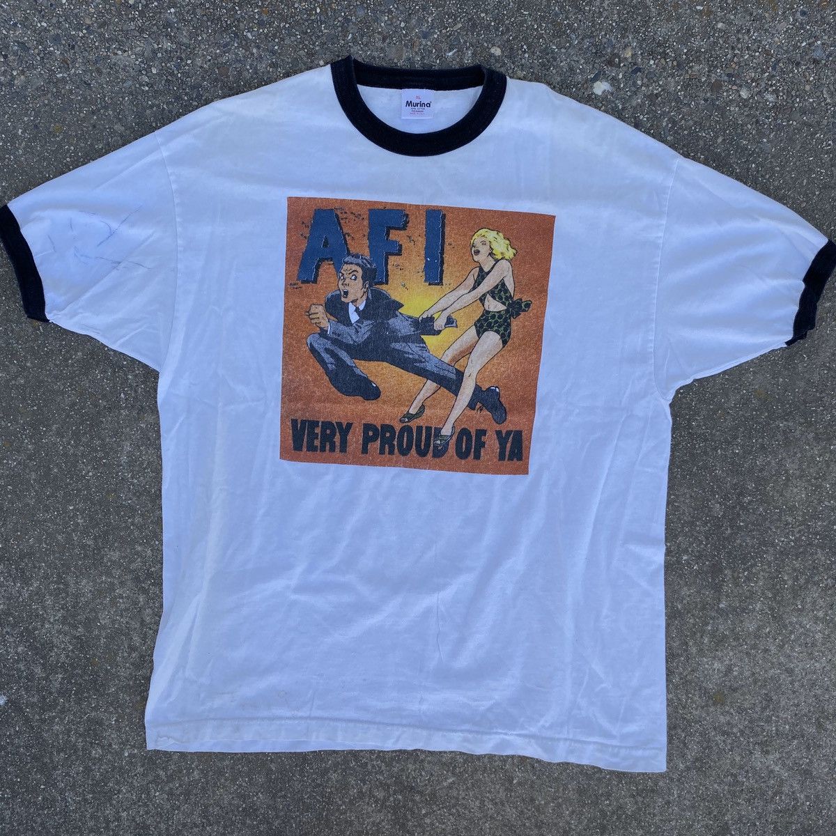 Band Tees × Made In Usa × Vintage VINTAGE AFI VERY PROUD OF YOU 90s ...
