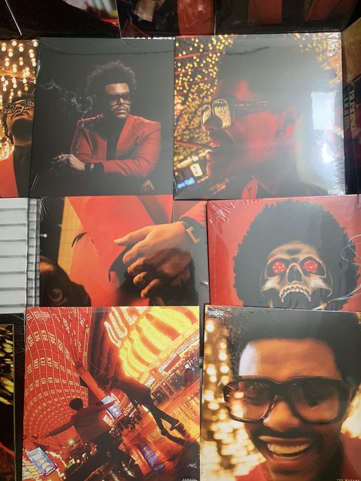 The Weeknd The Weeknd Heartless,Blinding Lights 7”Vinyl Full Collection ...