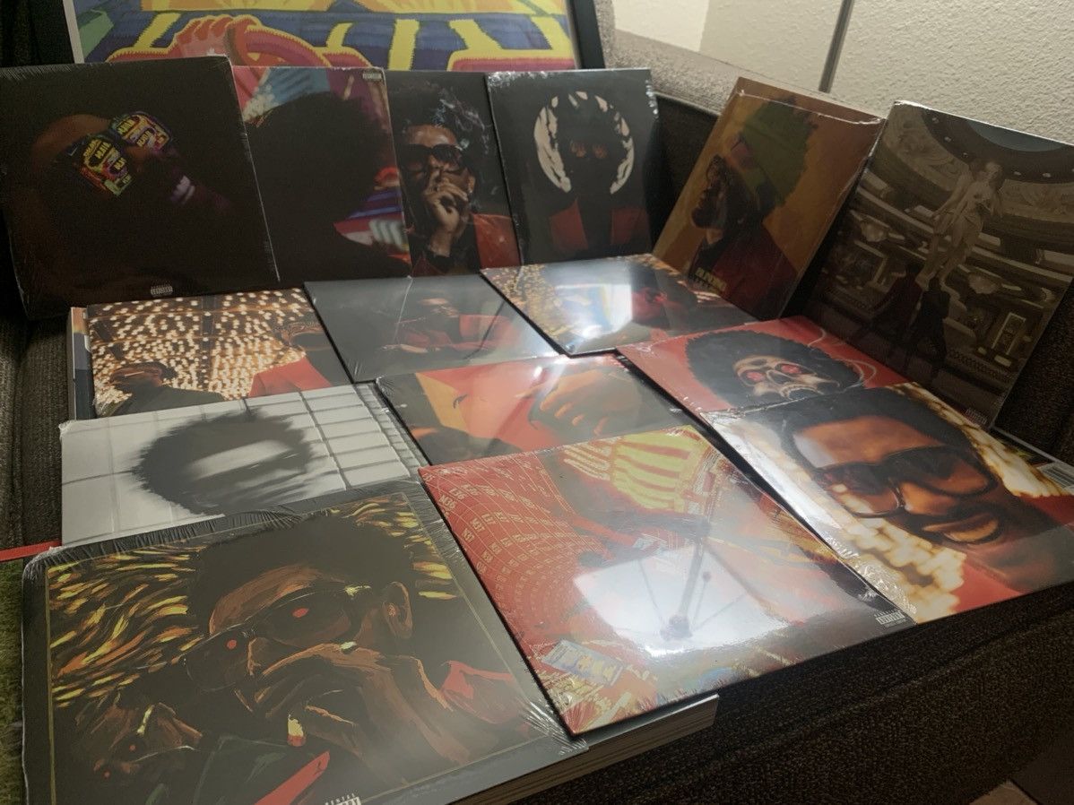 The Weeknd The Weeknd Heartless,Blinding Lights 7”Vinyl Full Collection ...