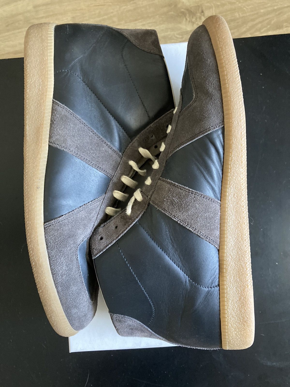 Maison Margiela Replica High-Top Sneakers GATS | Grailed