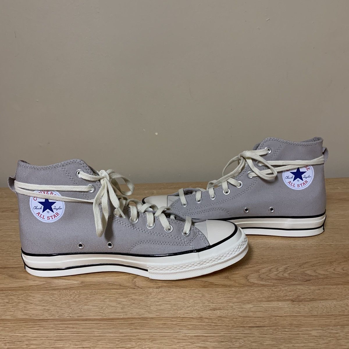 Converse × FOG × Fear of God FOG x Converse Chuck 70 High Grey | Grailed