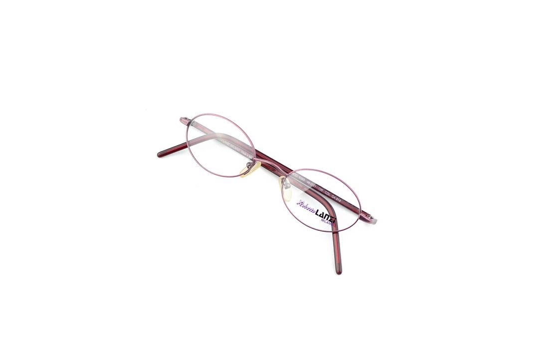 Vintage 90s Roberto Lanzi Milano oval eyeglasses glasses frames DS ...