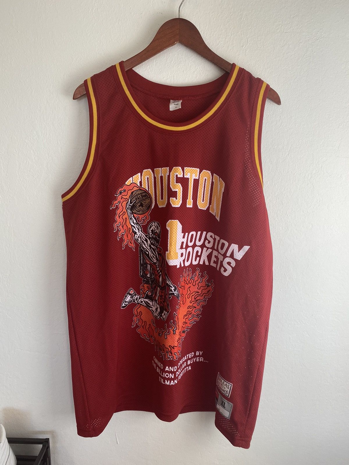 Warren Lotas Houston Rockets NBA Warren Lotas Nike XL Basketball Jersey ...