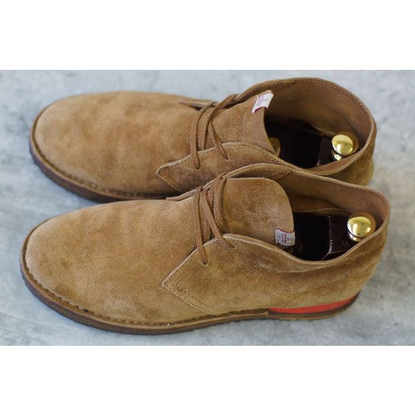 Visvim Brown ISDT BOOTS-FOLK Desert Boots | Grailed