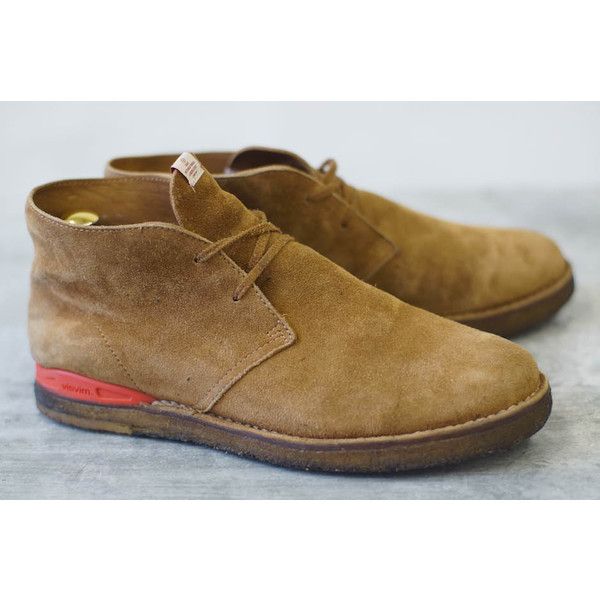 Visvim Brown ISDT BOOTS-FOLK Desert Boots | Grailed