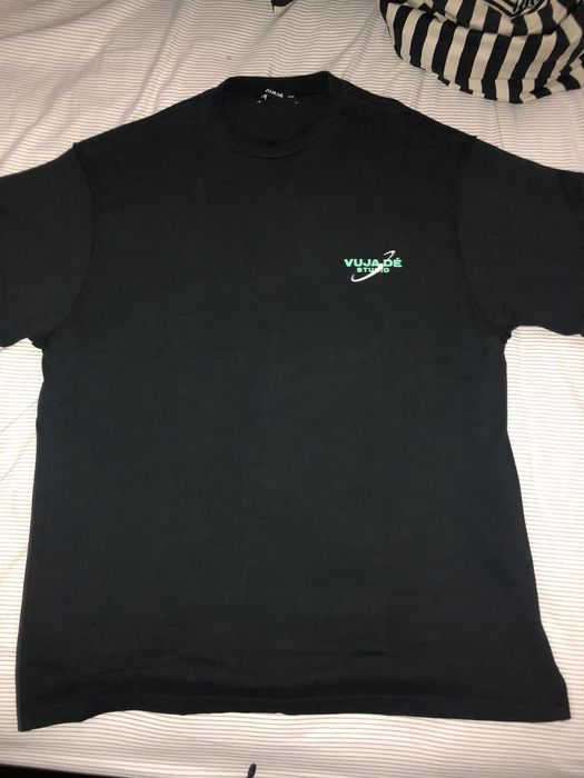 Japanese Brand VUJA DE STUDIO Vintage Overlock “Happiness” T Shirt ...