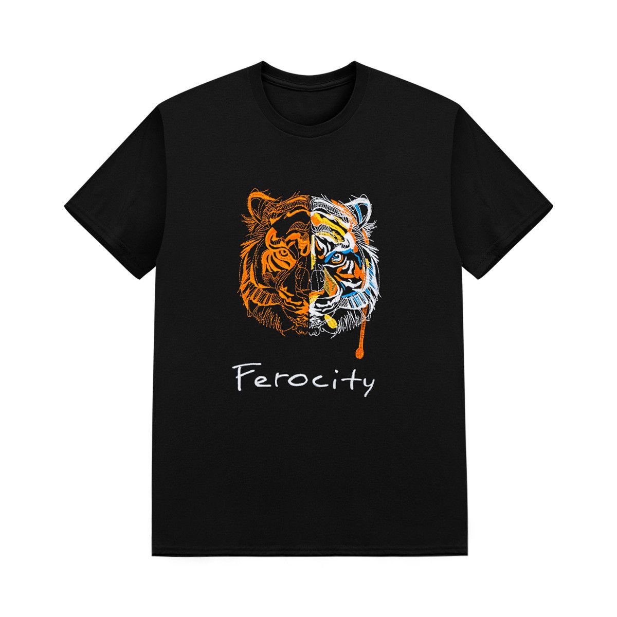 Vintage 💥2020 Art × TIGER Ferocity print tee | Grailed