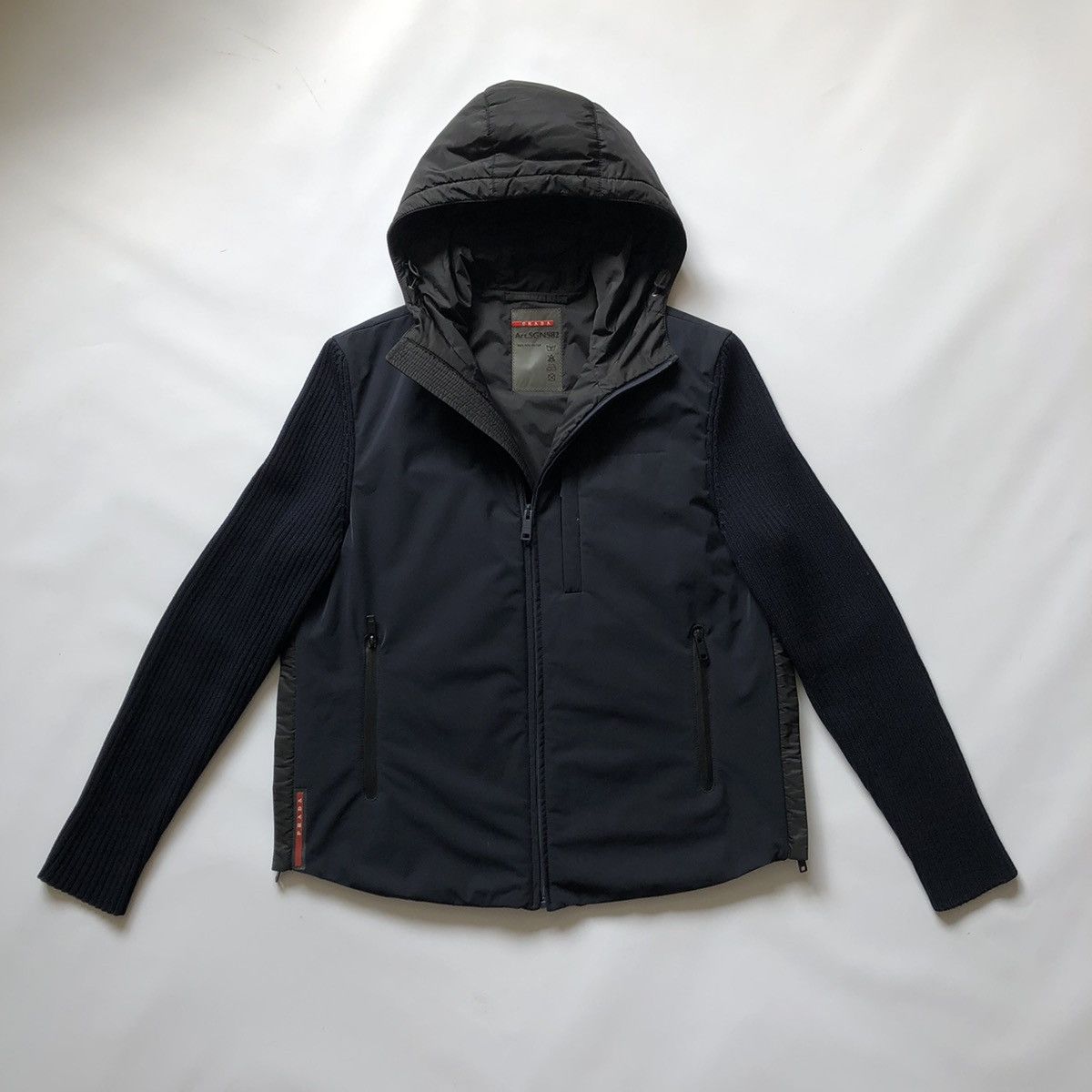 Prada Prada jacket nylon red tag | Grailed