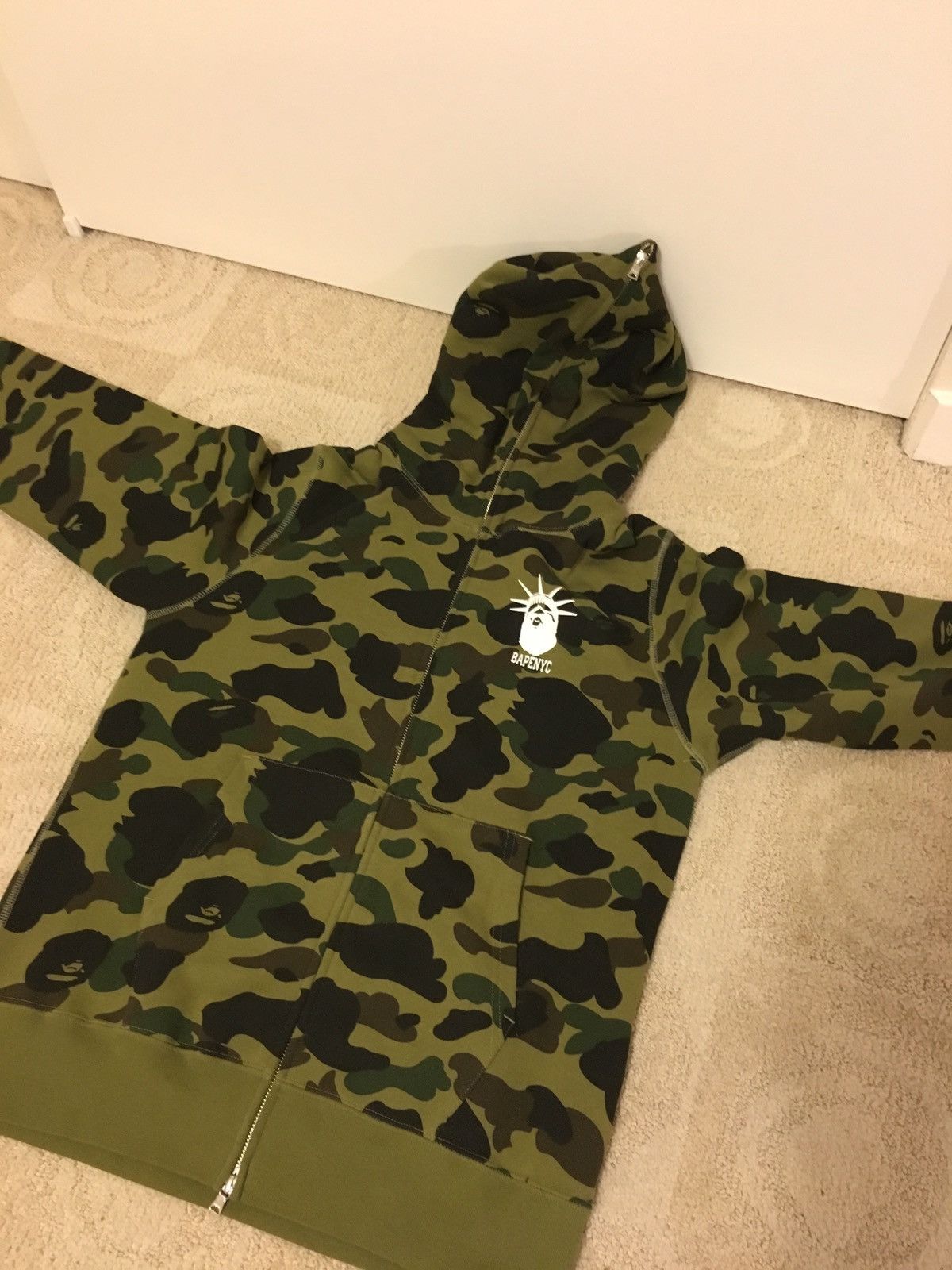 Bape Bape NYC Hoodie | Grailed
