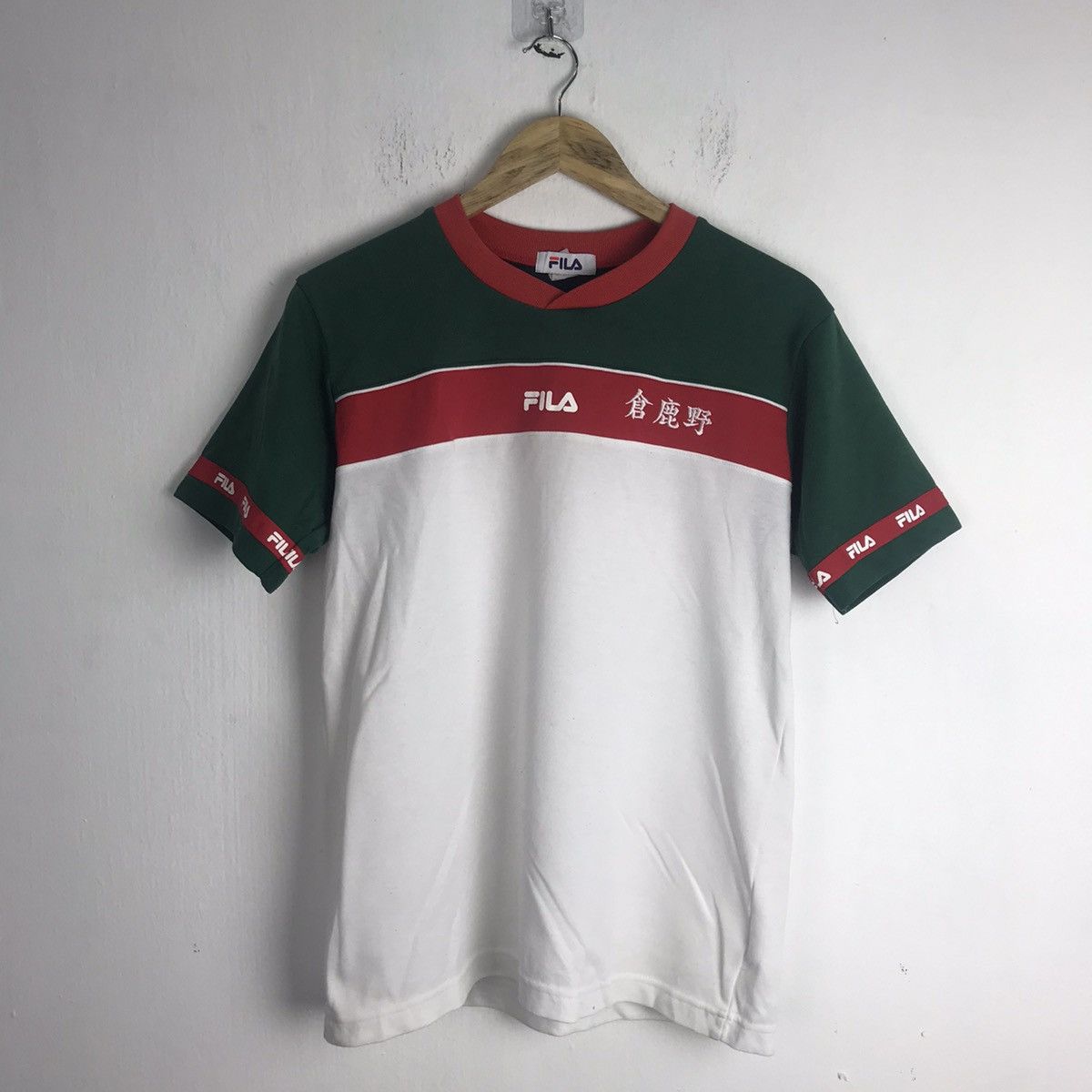 Fila T shirt fila small logo | Grailed