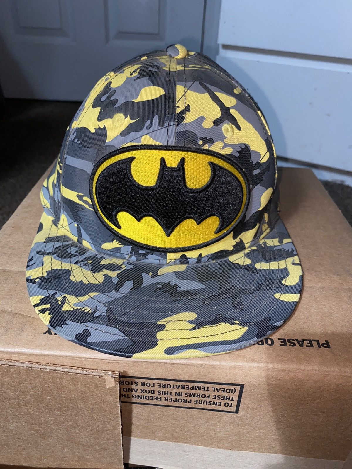 DC Comics Yellow/Black Batman Hat | Grailed