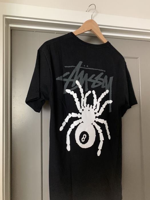 Stussy Stussy spider 8ball tee | Grailed