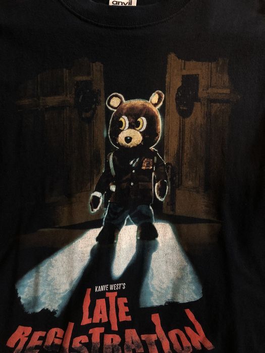 Kanye West Kanye West Late Registration tour T shirt | Grailed
