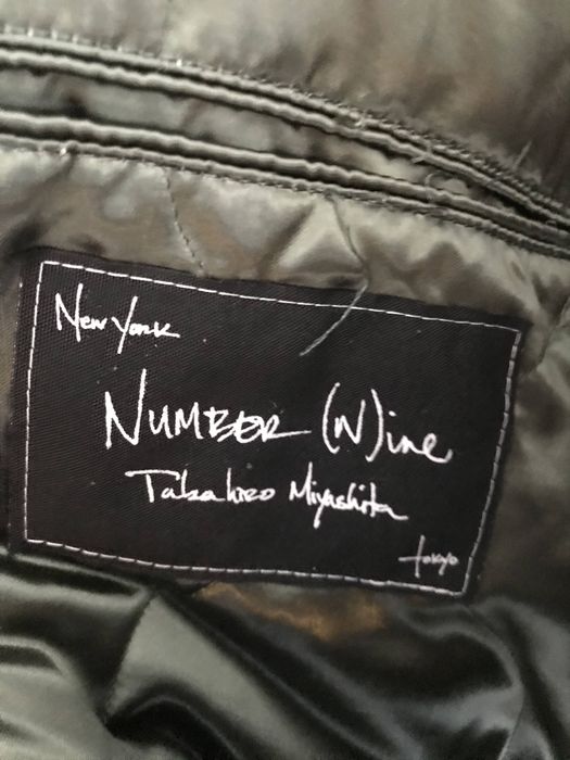 Number (N)ine Number Nine Tribal Camo Fur Bomber | Grailed