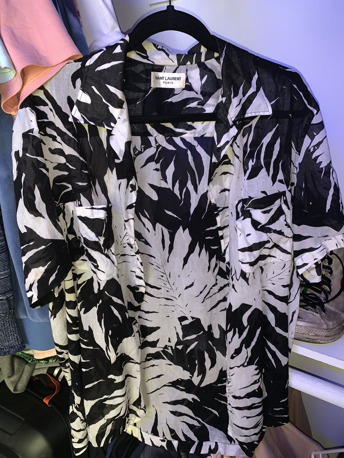 Saint Laurent Paris SAINT LAURENT SURF SOUND HAWAIIAN SHIRT | Grailed