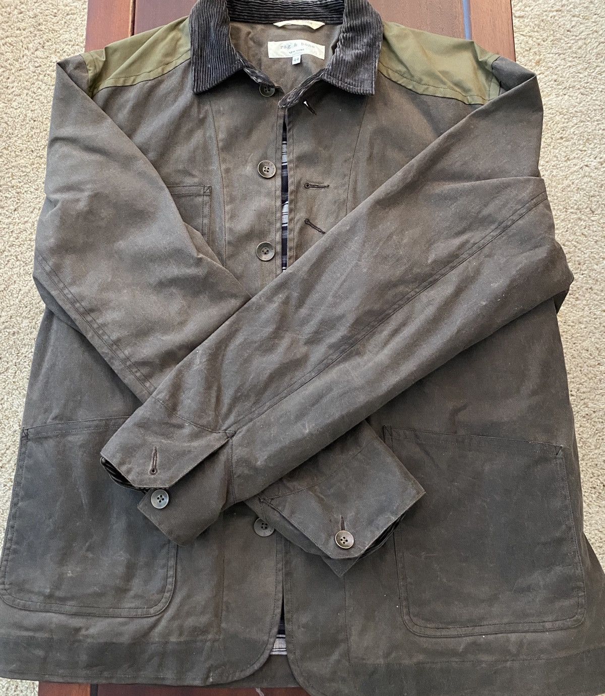 Rag & Bone Rag & Bone Waxed Cotton Jacket | Grailed