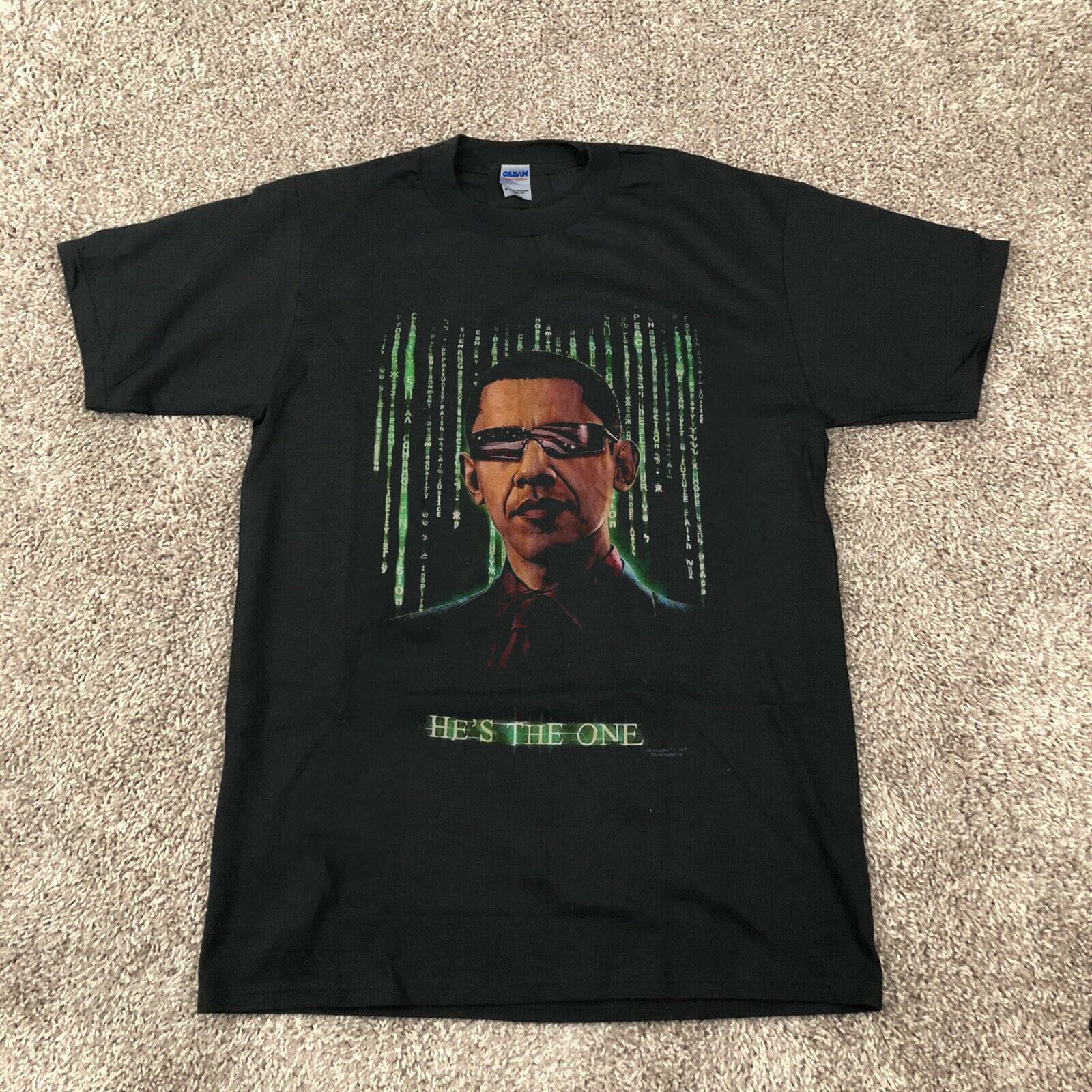 Art × Movie × Other Barack Obama Mountain Matrix He's The One | Grailed