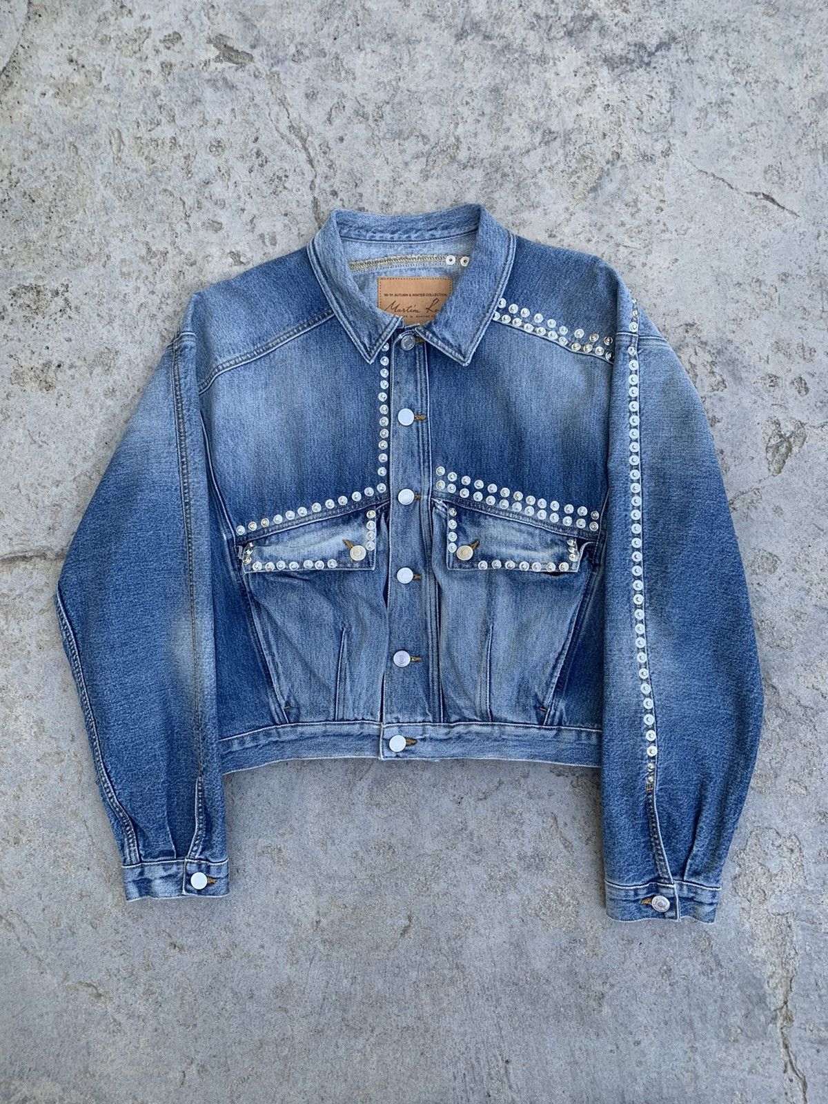 Martine Rose Studded Crop Jacket $1800 NWT | Grailed