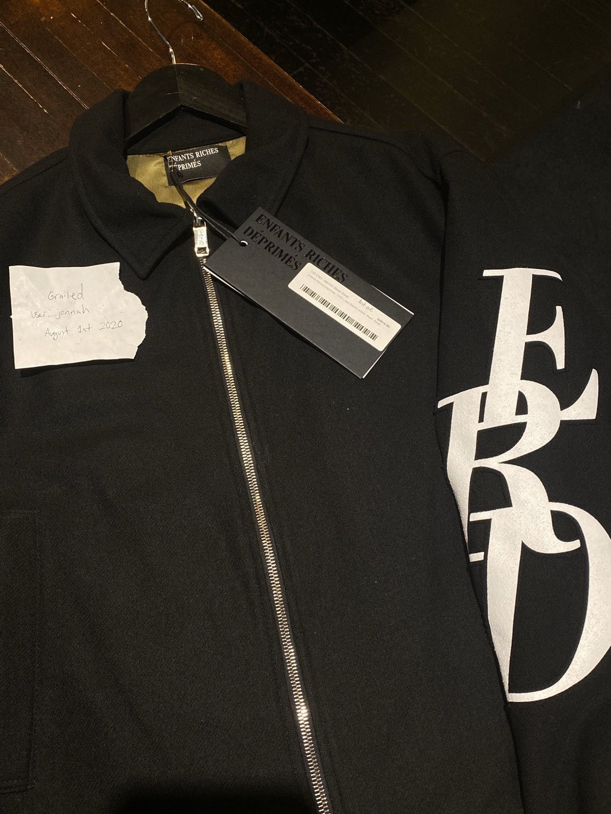 Enfants Riches Deprimes ERD Logo Sleeve Jacket | Grailed