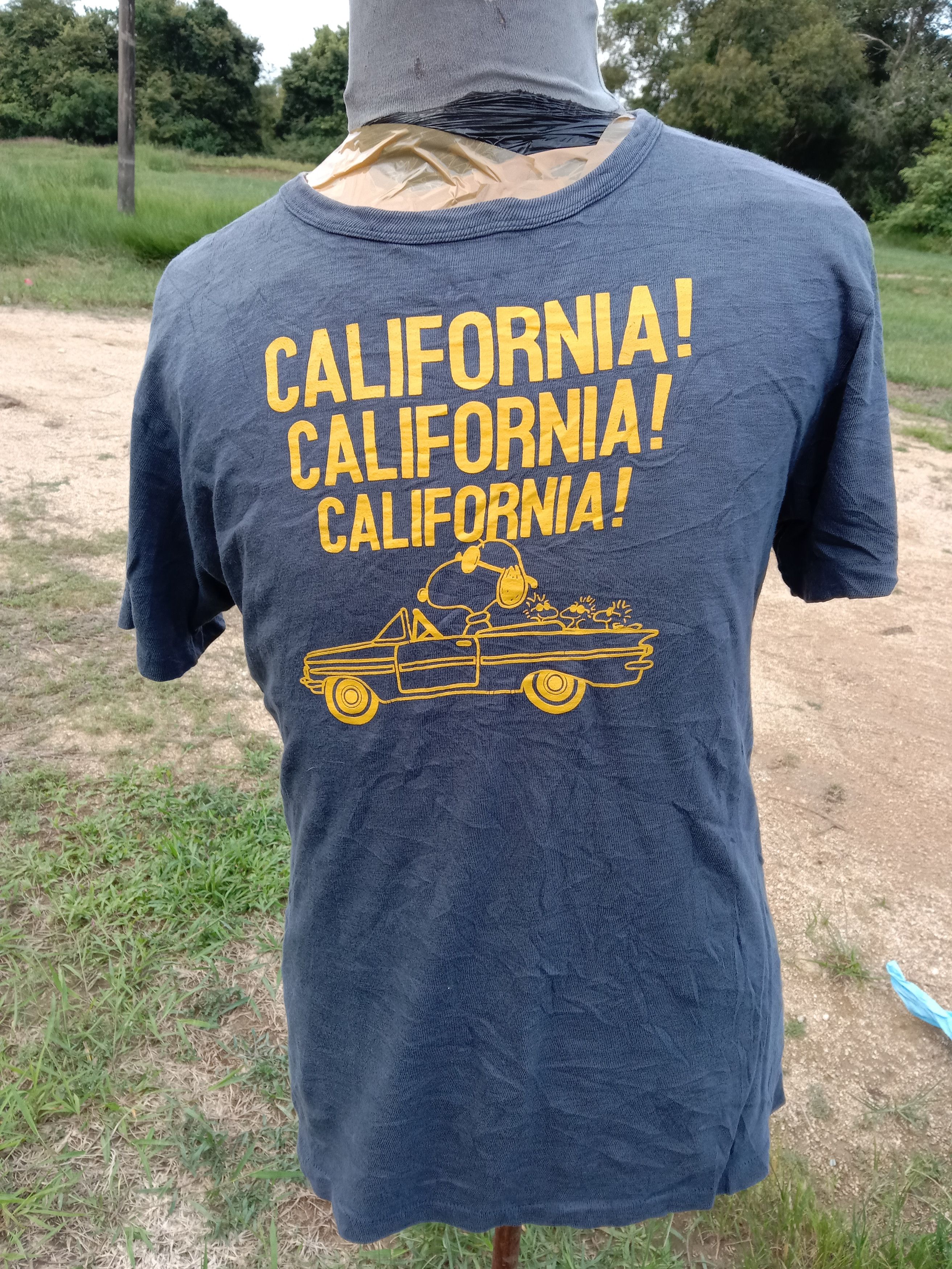 Anime × Champion × Peanuts vtg champions blue bar tag peanuts | Grailed