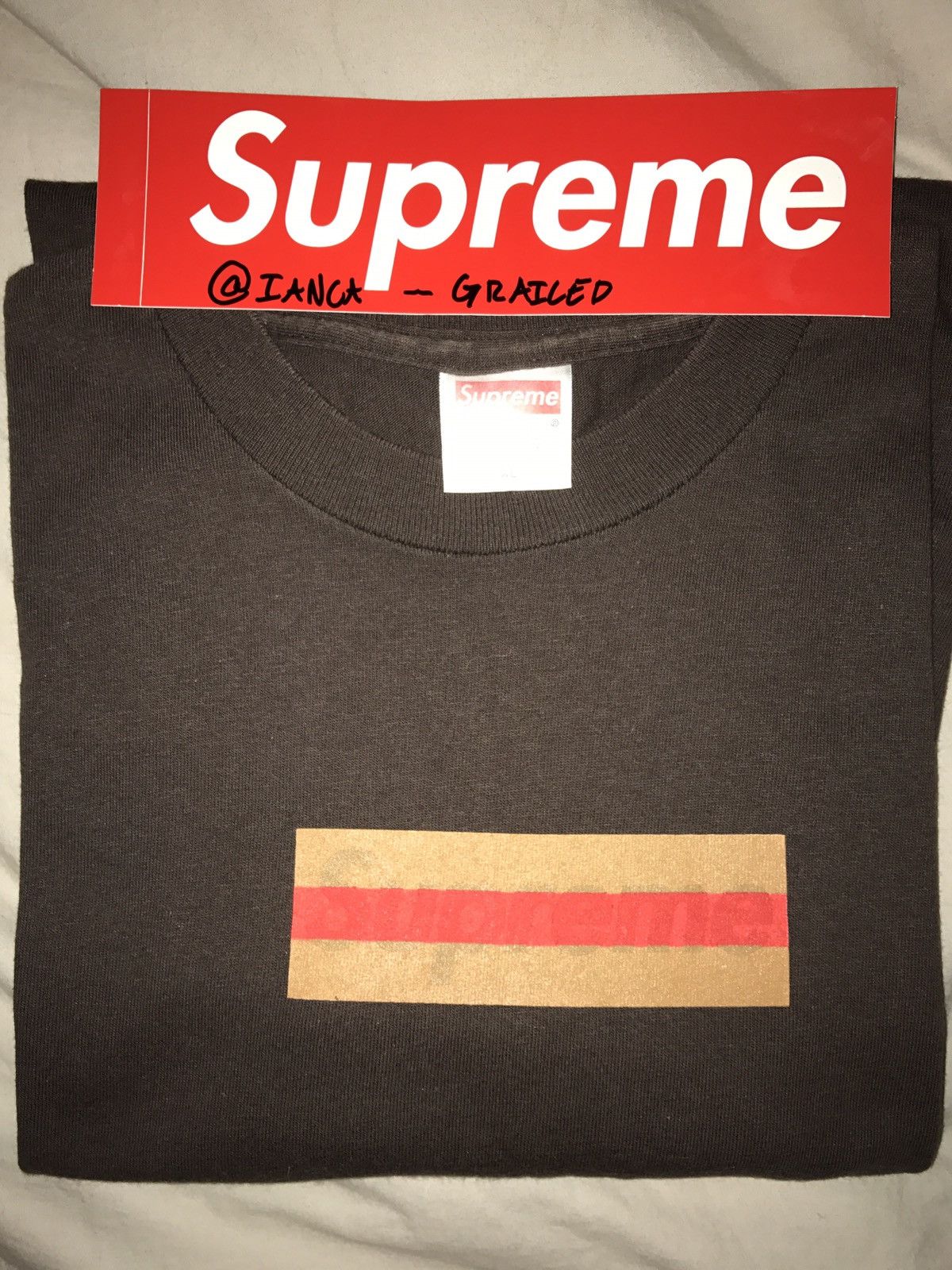 Supreme Gucci Box Logo | Grailed