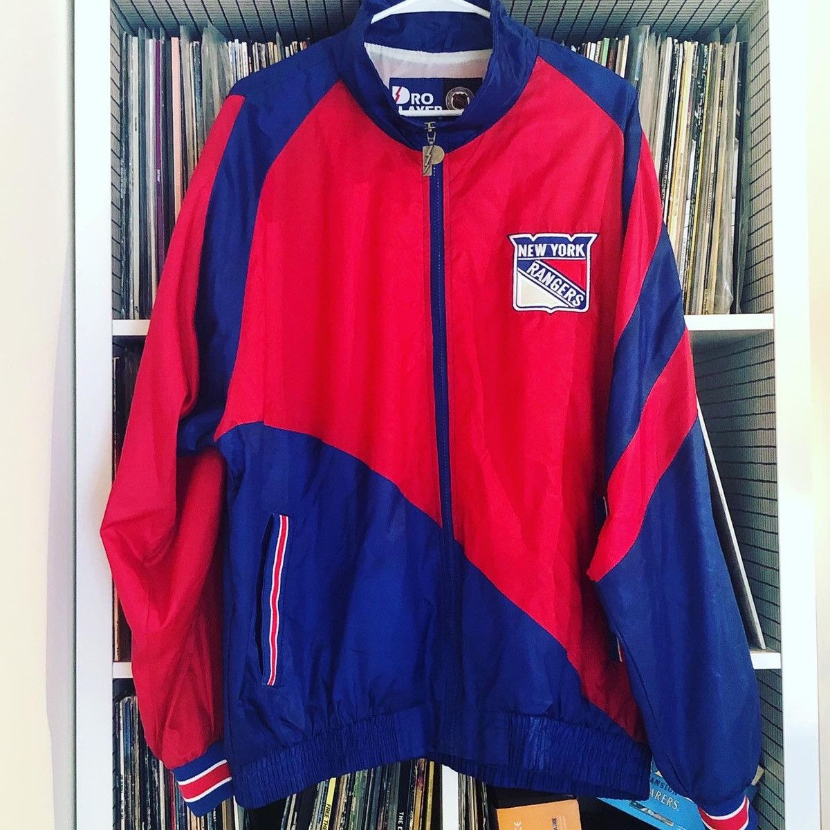 Pro Player 90s New York Rangers Pro Player Windbreaker | Grailed