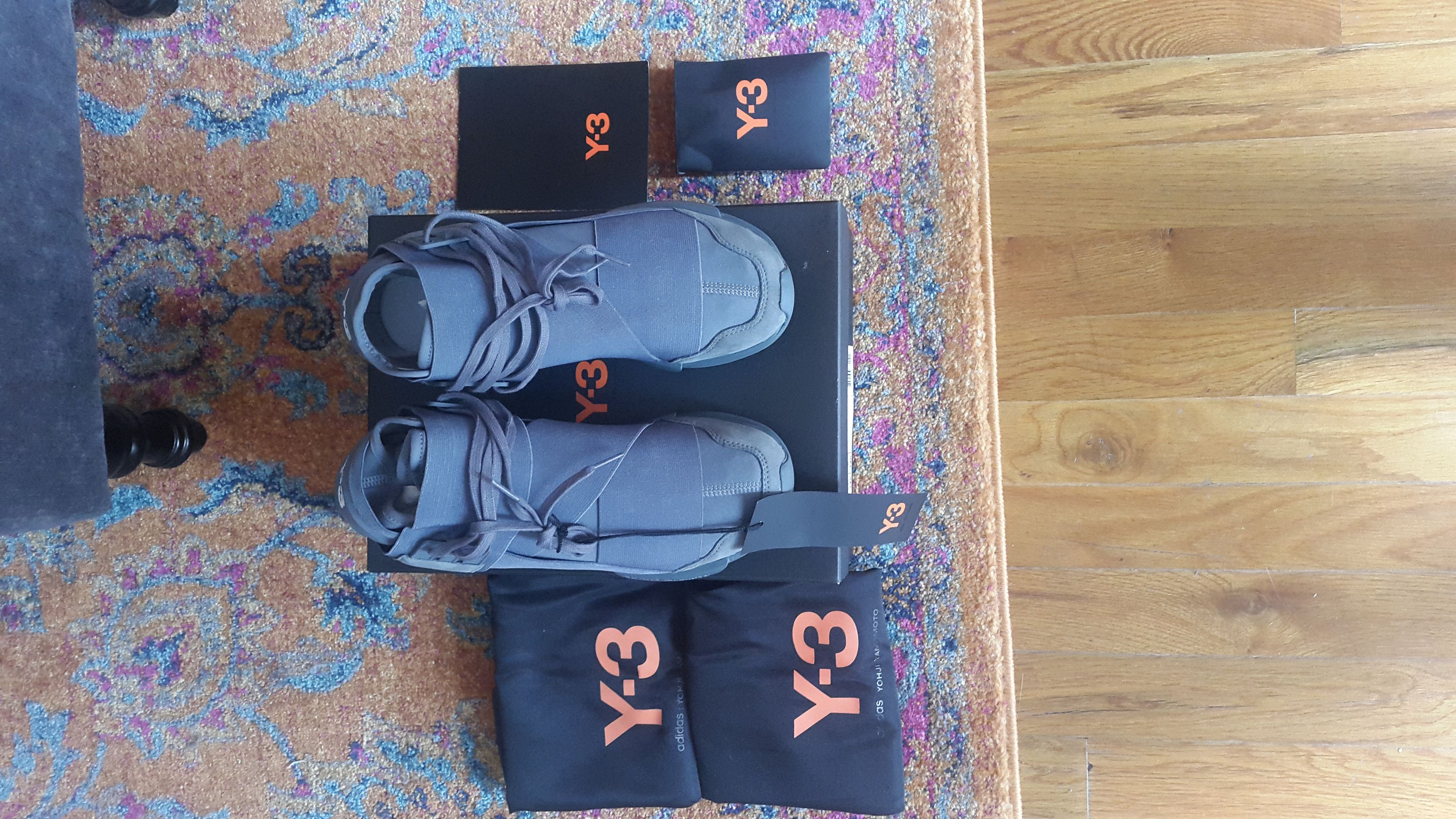 Y-3 Y-3 Qasa High Gray | Grailed