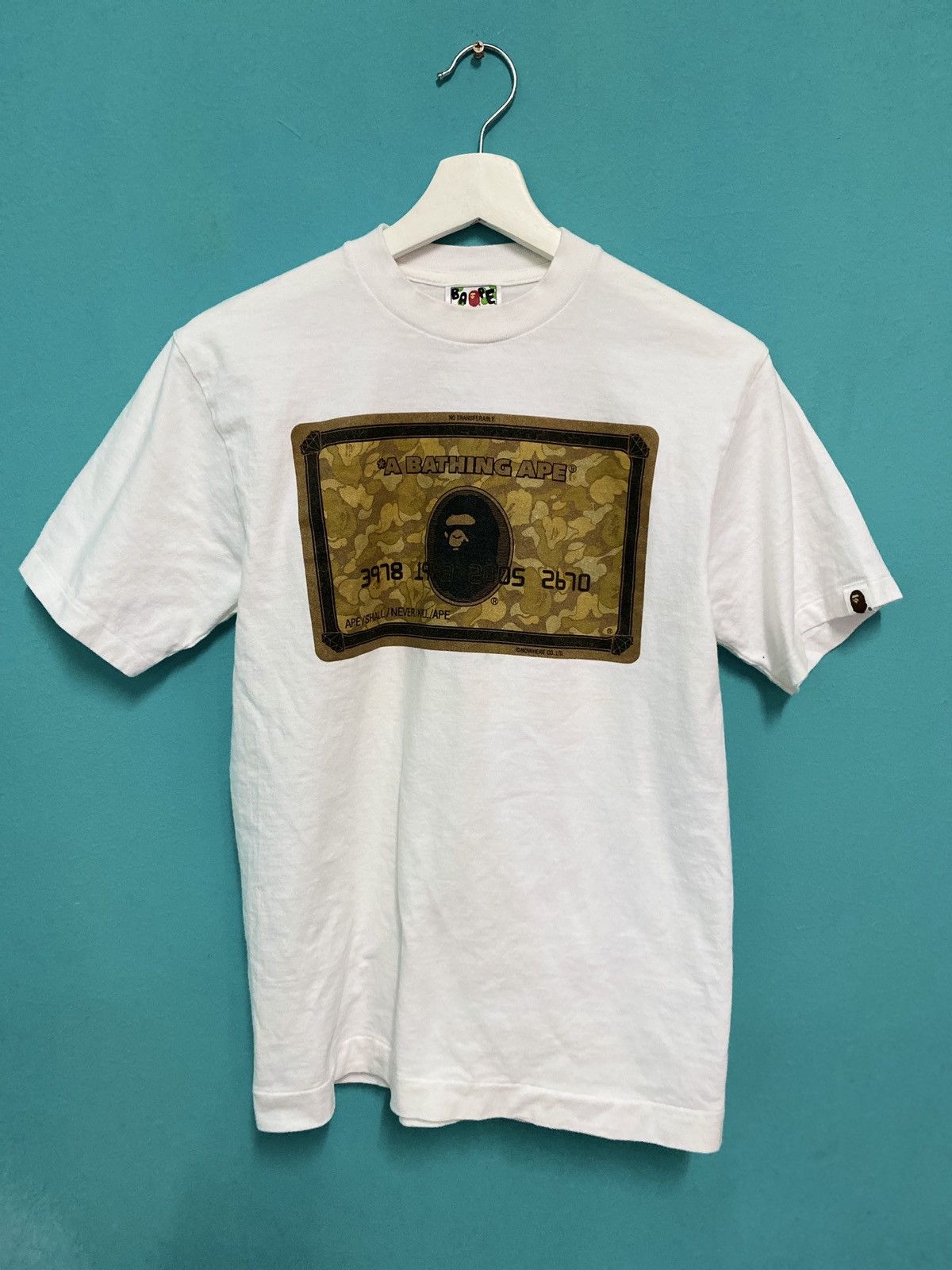 Bape bape gold amex card | Grailed