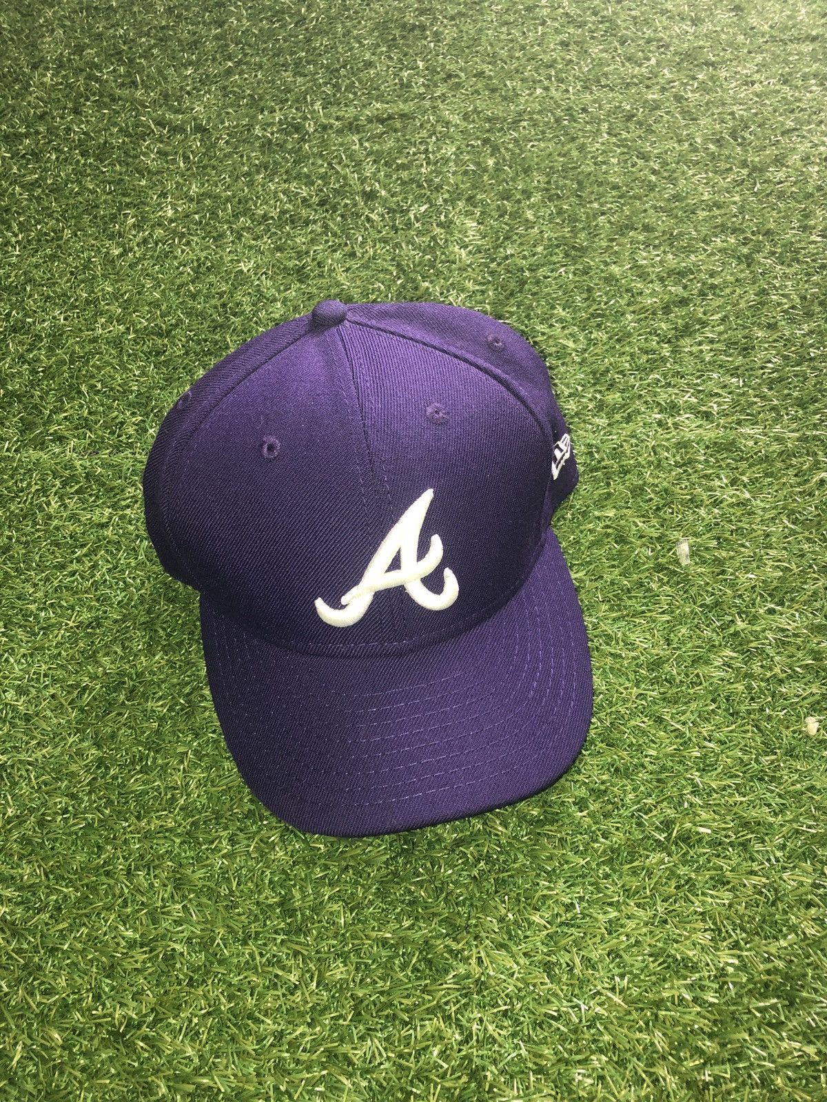 New Era Atlanta braves lean hat 7 1/8 | Grailed