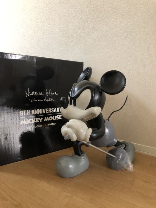 Number (N)ine 2006 9th Anniversary Mickey Vinyl Figure / Statue | Grailed